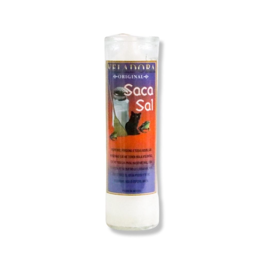 SACA SAL GEL FIXED CANDLE - Papa Jim's Botanica