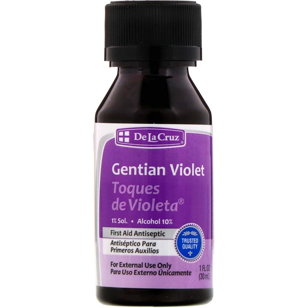 GENTIAN VIOLET (TOQUES DE VIOLETA) 1OZ - Papa Jim's Botanica