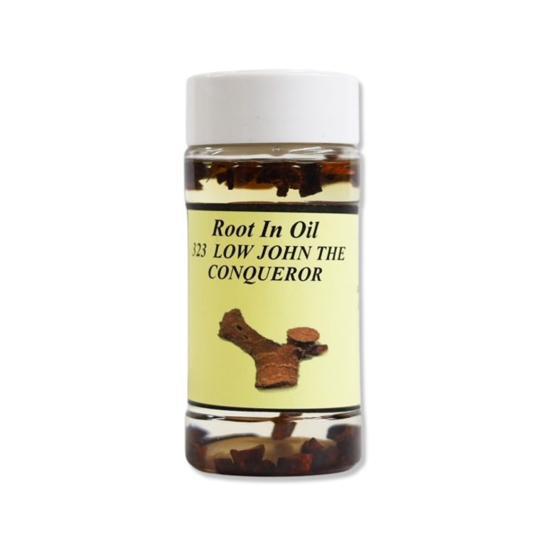 LOW JOHN THE CONQUEROR ROOT IN OIL - Papa Jim's Botanica
