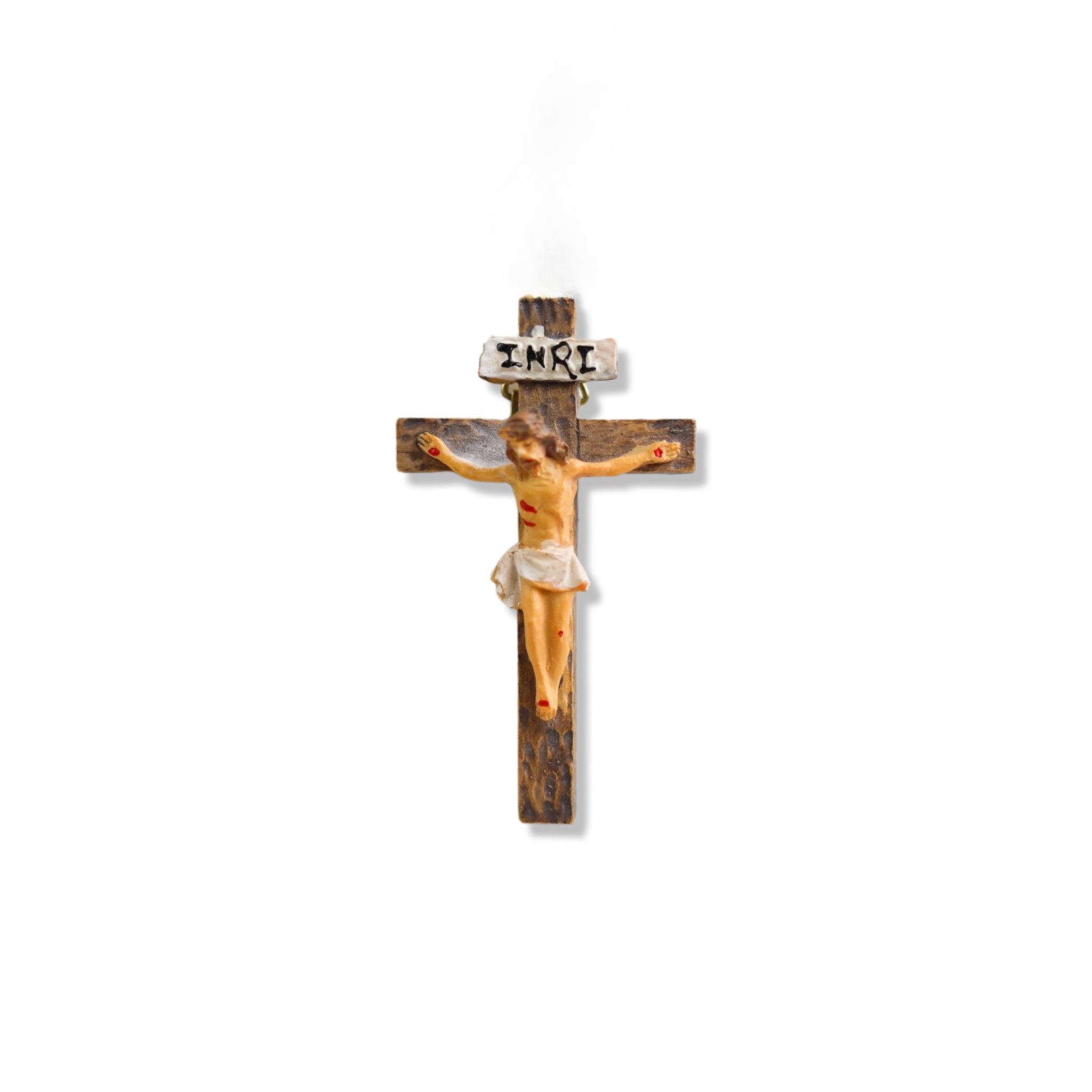 TRADITIONAL RESIN CRUCIFIX 3" - Papa Jim's Botanica