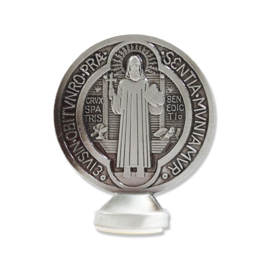 ST. BENEDICT CAR COIN - Papa Jim's Botanica