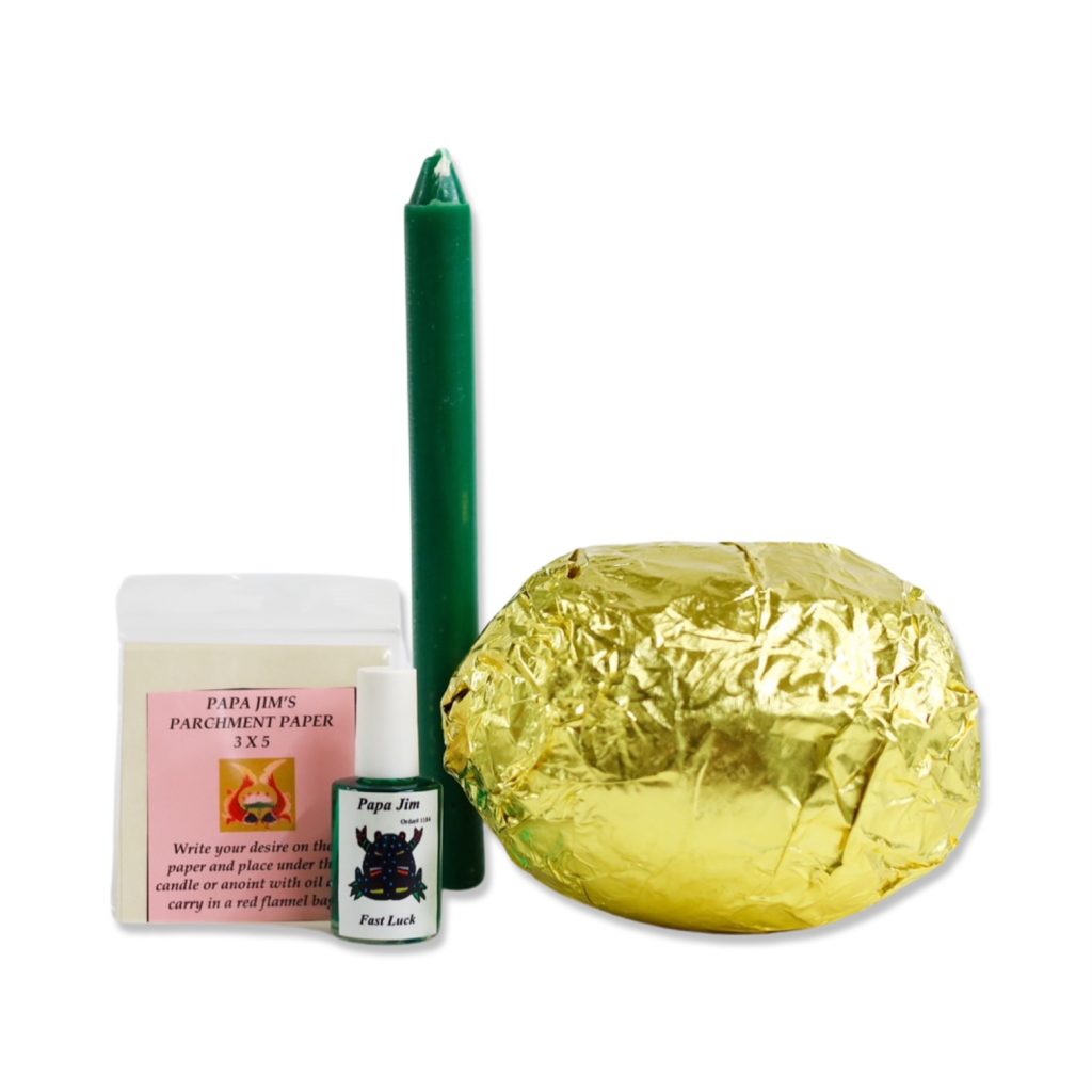 FAST LUCK BURYING VOODOO BALL - Papa Jim's Botanica