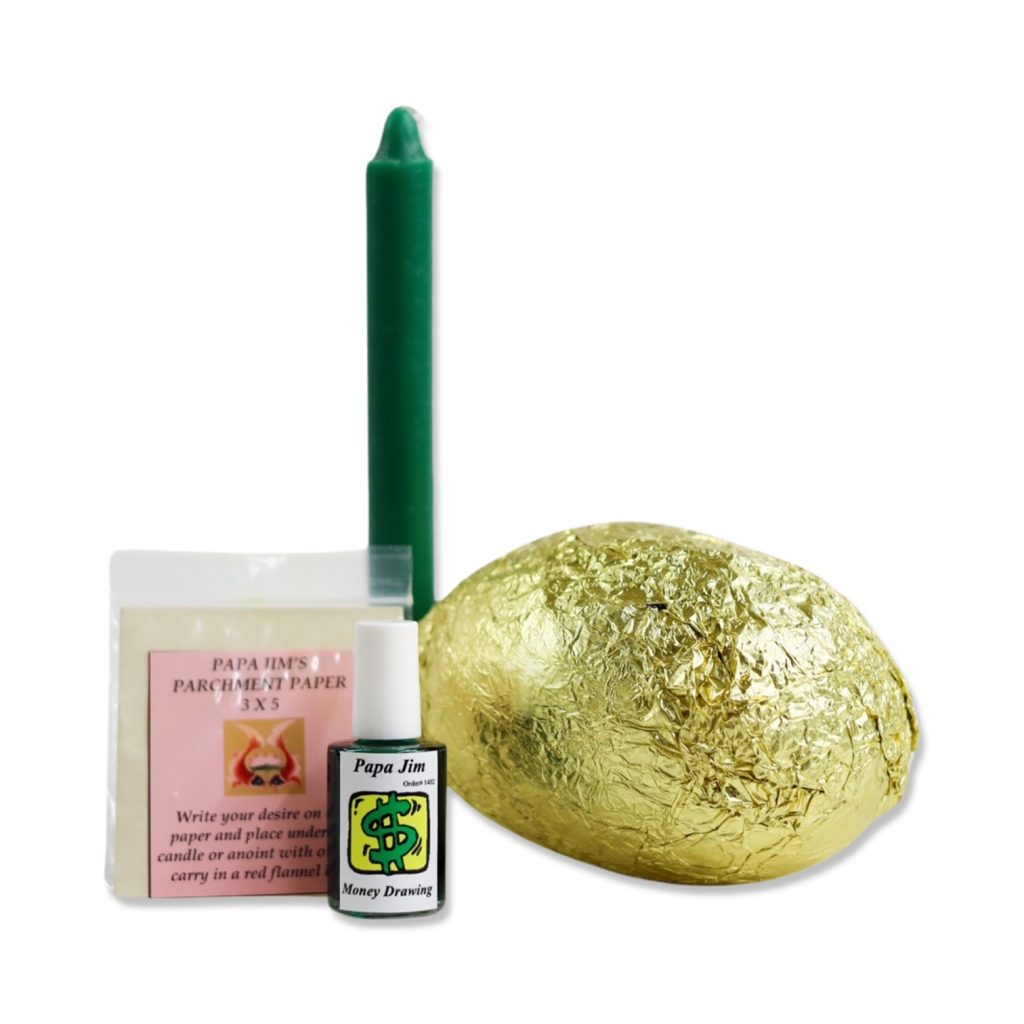 MONEY DRAWING BURYING VOODOO BALL - Papa Jim's Botanica